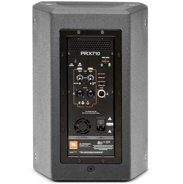 Ton / Sound: Aktivboxen JBL PRX 710 inkl. Boxenstativ